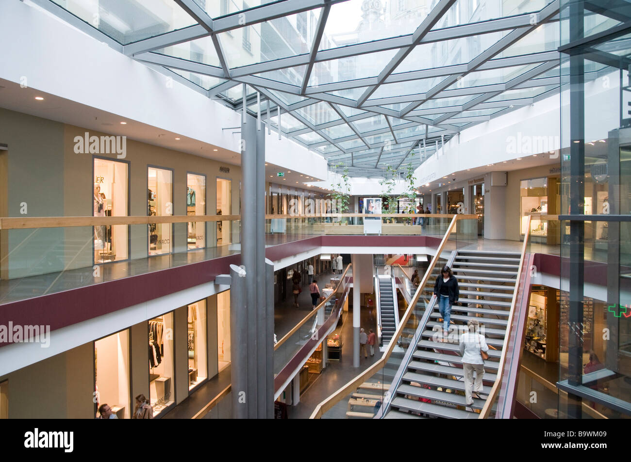 Dresden Germany Newmarket shopping centre Stock Photo - Alamy