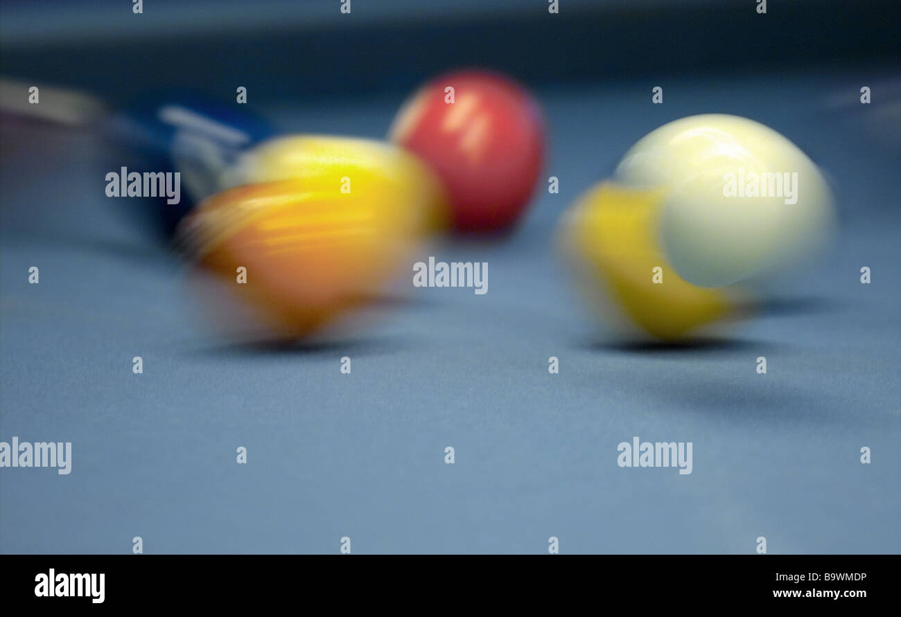Billiards push hi-res stock photography and images - Alamy