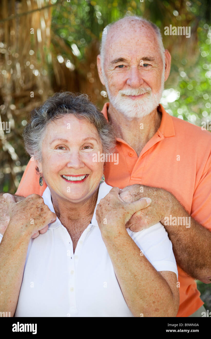 Active happy senior old Cut Out Stock Images & Pictures - Alamy