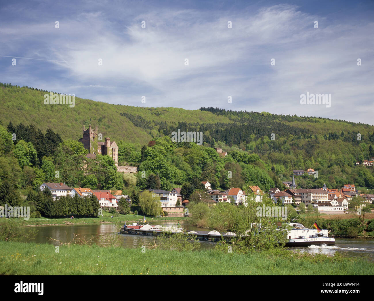 Castles of neckarsteinach hi-res stock photography and images - Alamy
