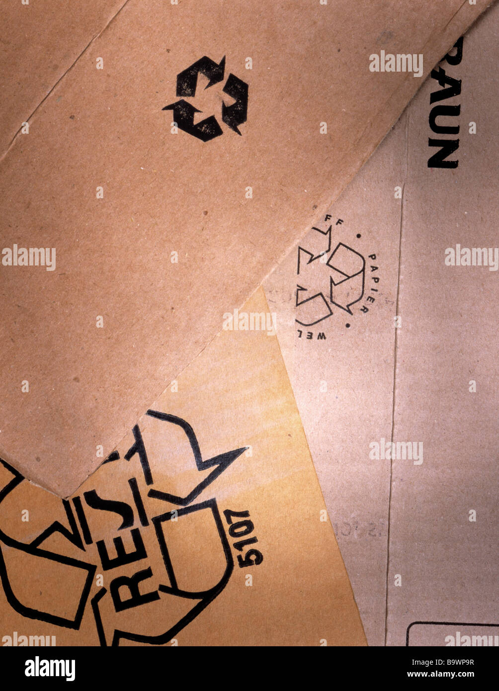 Recovered paper hi-res stock photography and images - Alamy