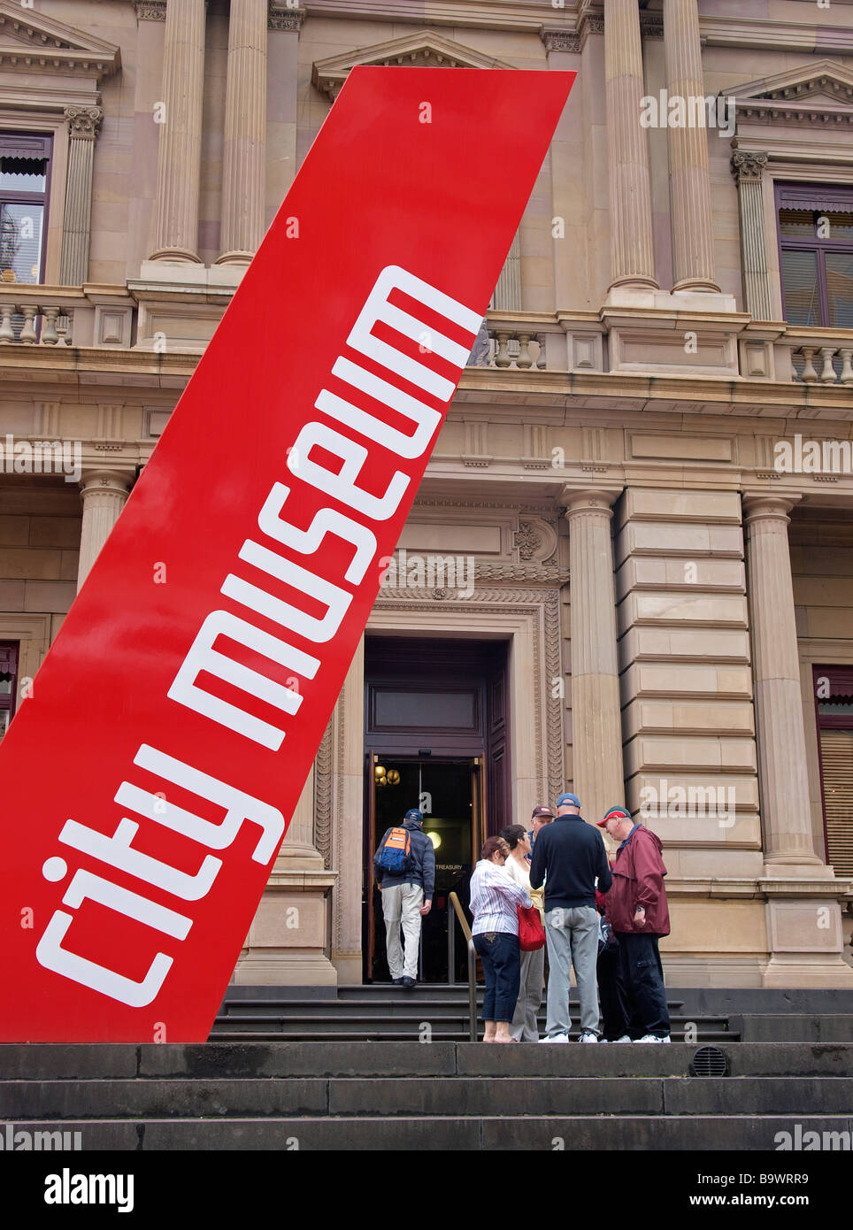 CITY MUSEUM ENTRANCE SIGN MELBOURNE VICTORIA AUSTRALIA Stock Photo - Alamy