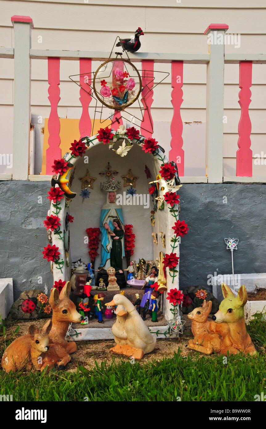 House Chapel in Ile de la Grande Entree iles de la Madeleine Quebec ...