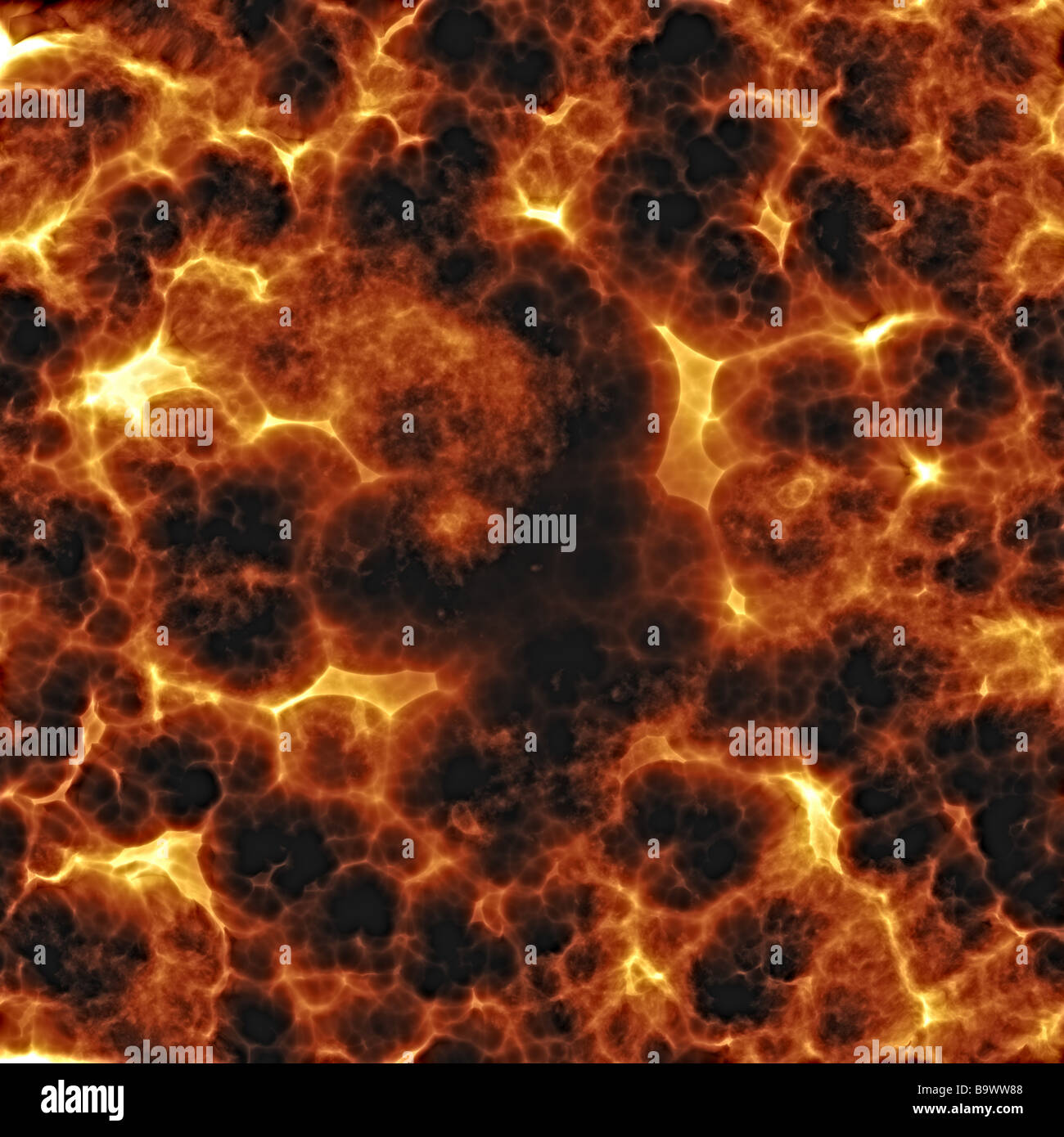 Rendererd illustration of fiery explosion and flames texture Stock ...