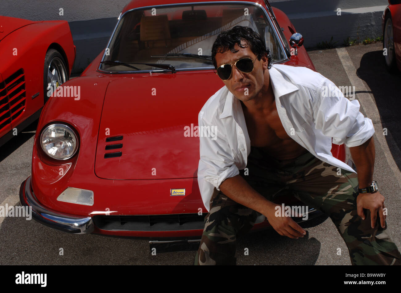 Ferrari fender hi-res stock photography and images - Alamy