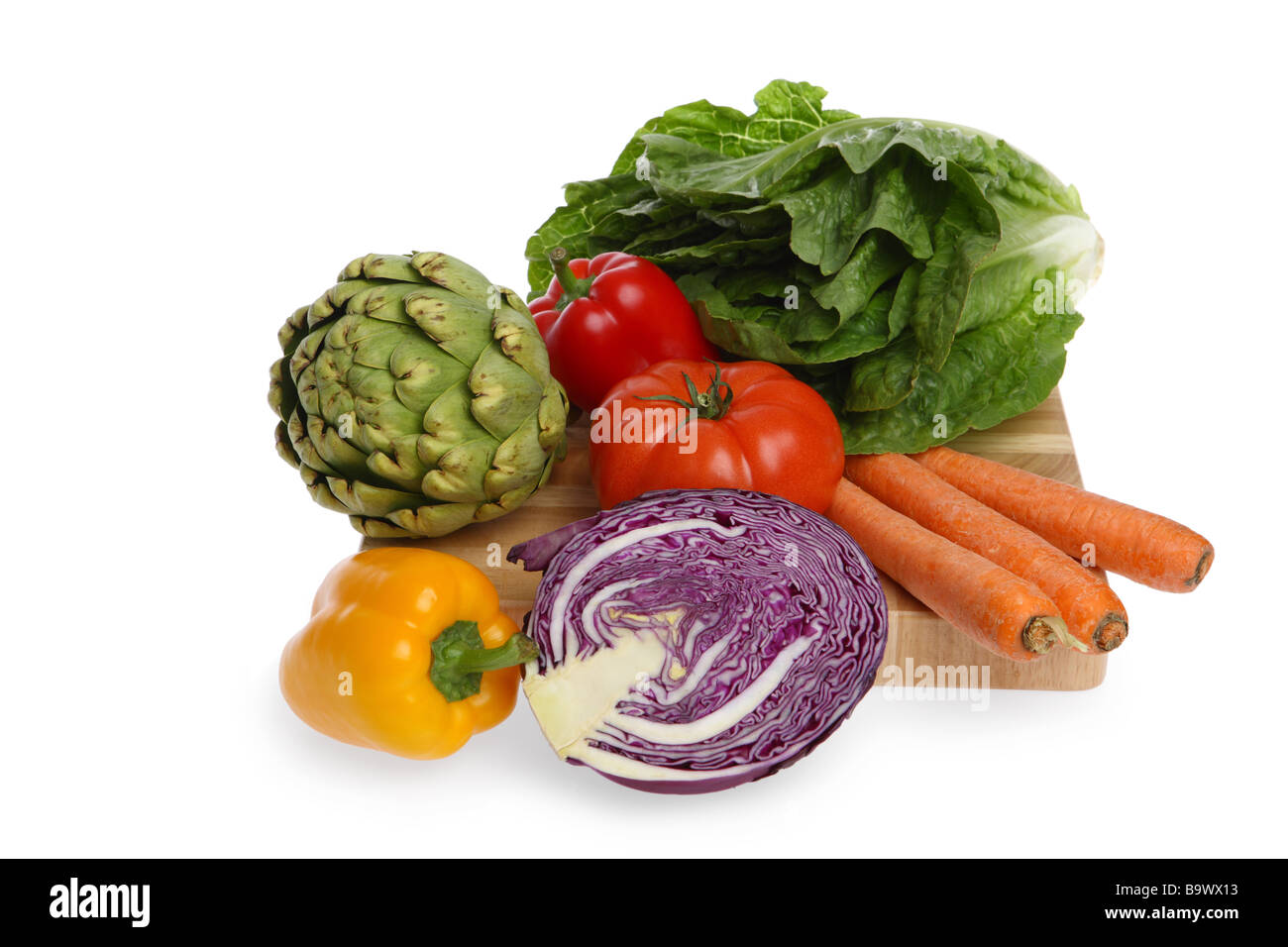 Vegetable group isolated on white Stock Photo - Alamy