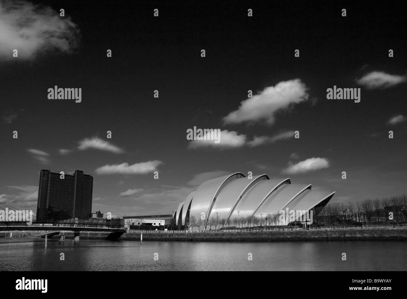 The Armadillo building at the SECC, which stands on the banks of the ...