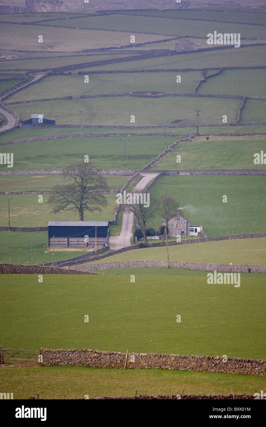 Derbyshire Farming Landscapes Stock Photo - Alamy