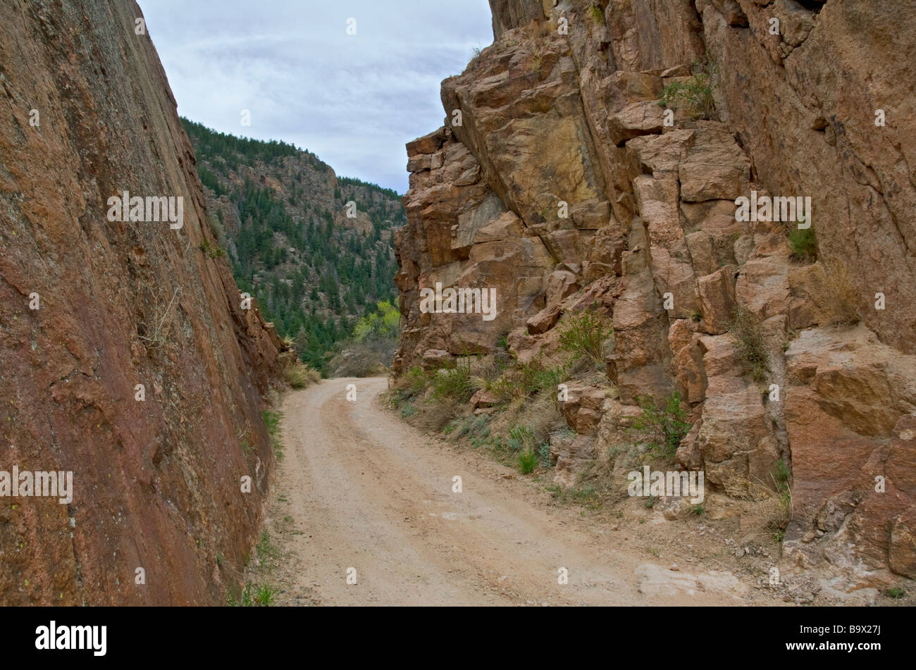 Colorado National Back Country Byway Gold Belt Tour Phantom Canyon Road ...