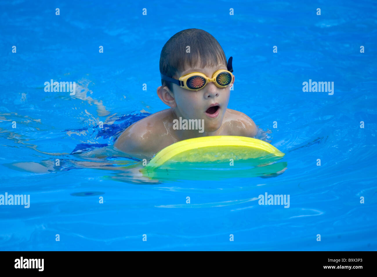 Boy Swimmer Goggles High Resolution Stock Photography and Images - Alamy