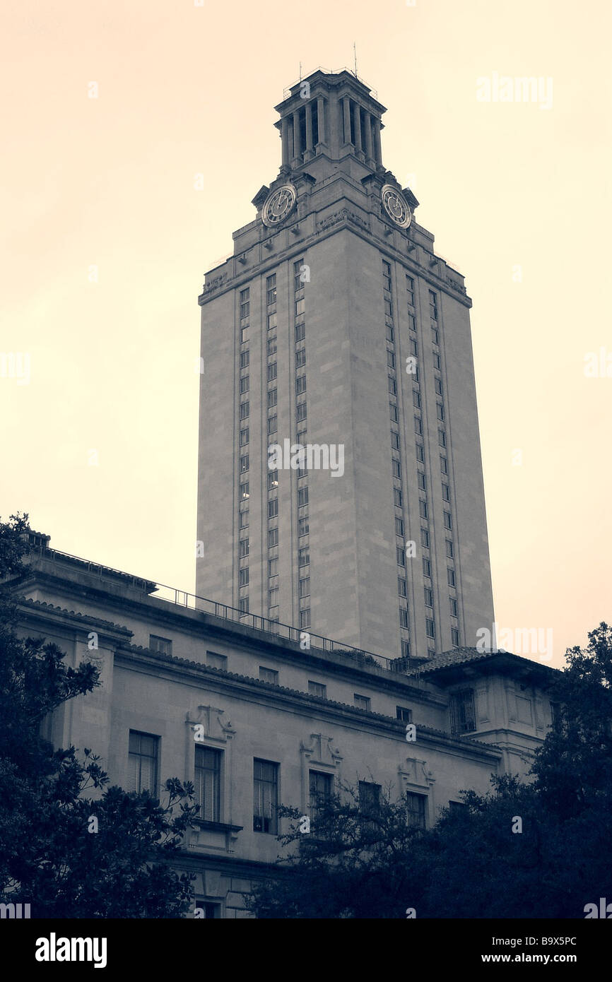 The University of Texas Tower Stock Photo - Alamy