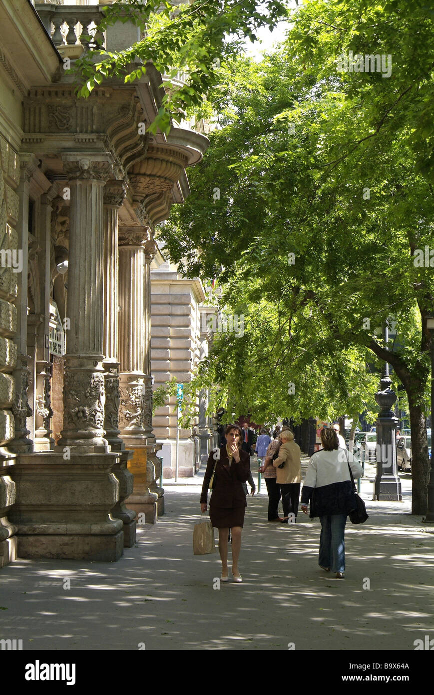 Andrassy boulevard hi-res stock photography and images - Alamy