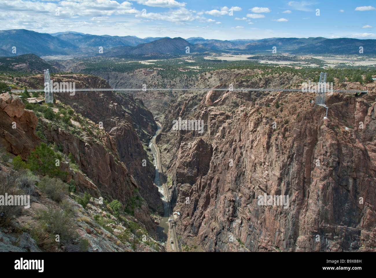 Colorado Cañon City Royal Gorge Bridge completed 1929 world s highest ...