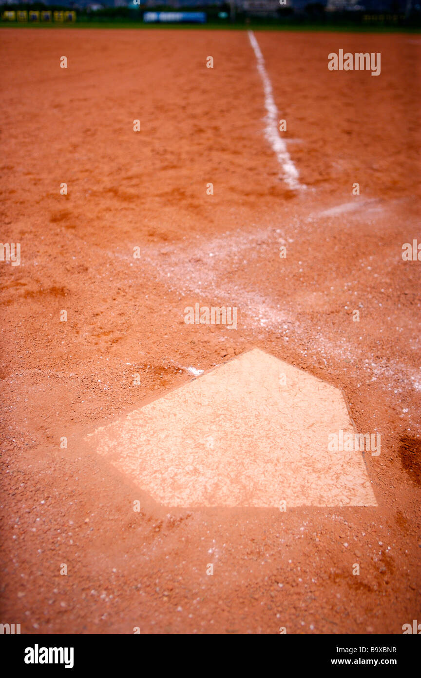 Home base baseball close up hi-res stock photography and images - Alamy