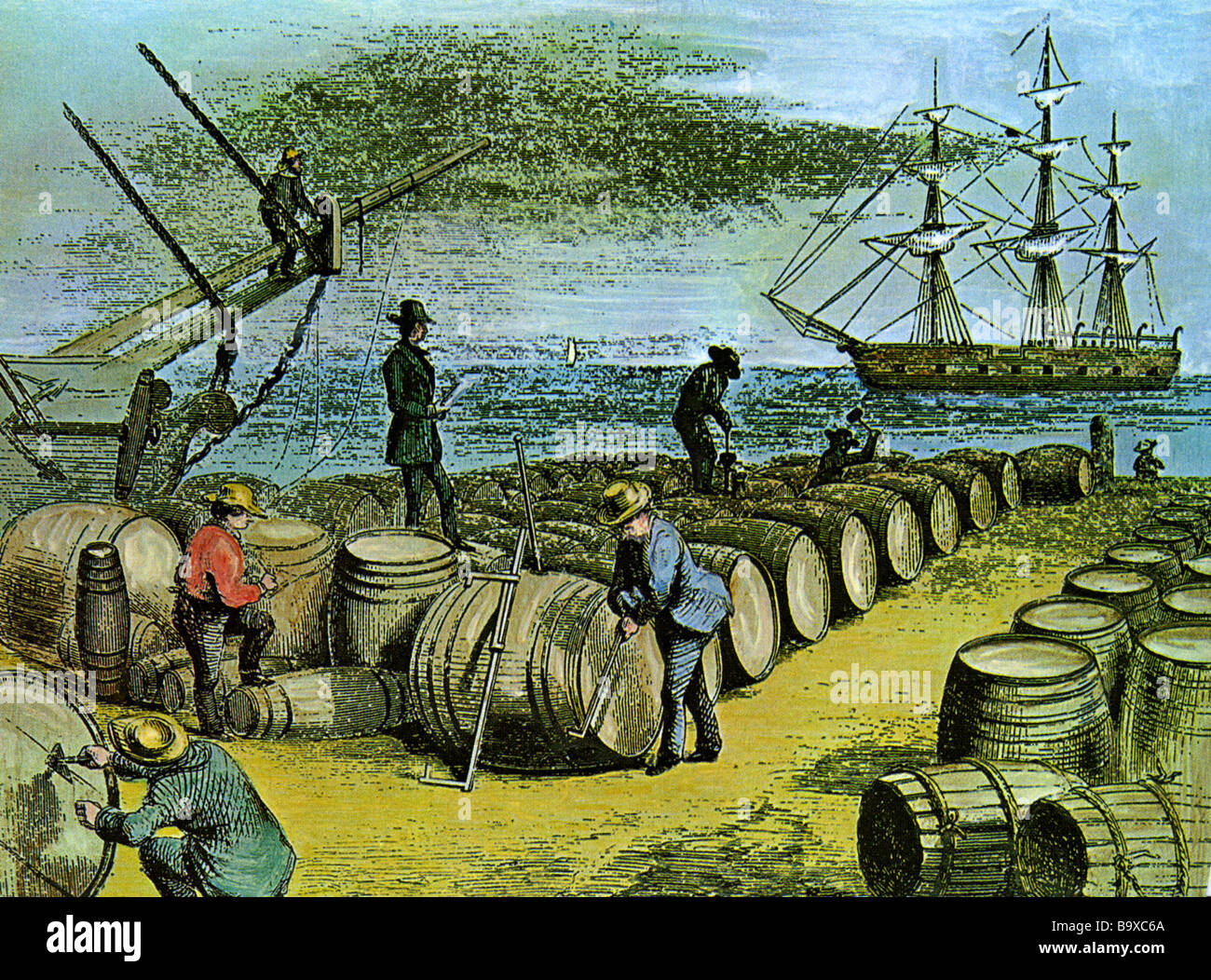 STANDARD OIL Before pipelines were laid all oil was transported in ...