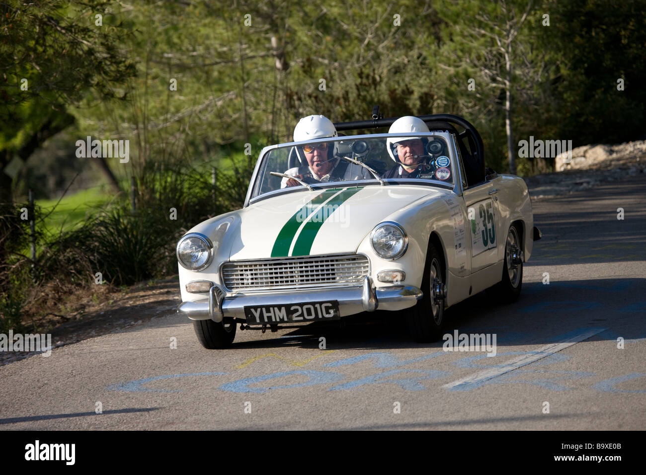Classic racing austin car healey sprite hi-res stock photography and ...