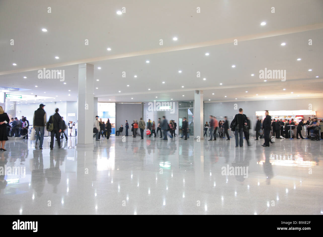 people in hall Stock Photo - Alamy