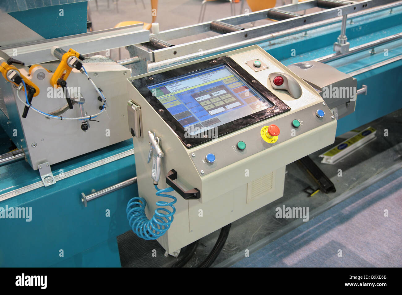 lathe control panel Stock Photo - Alamy