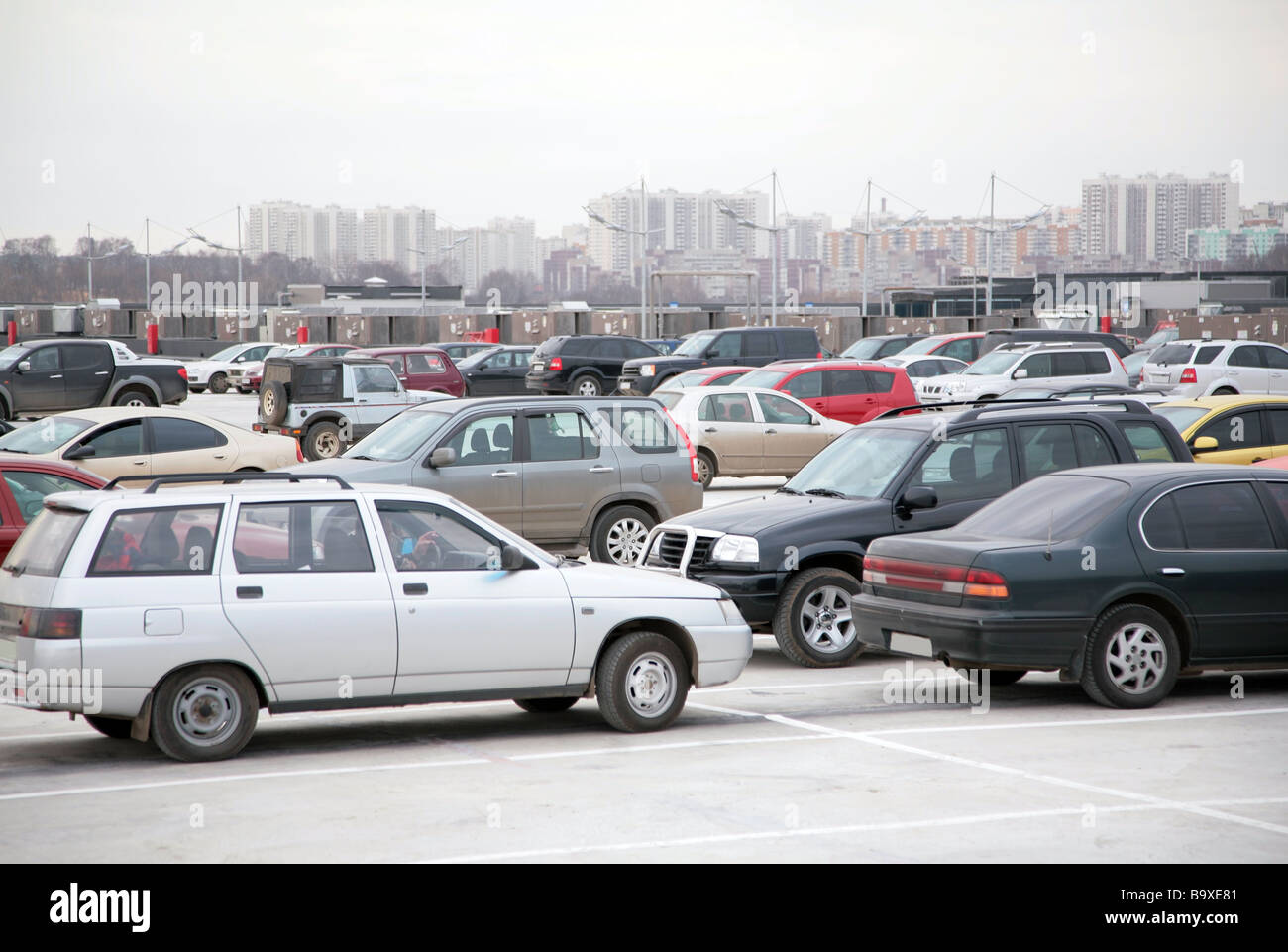 parking on roof Stock Photo - Alamy