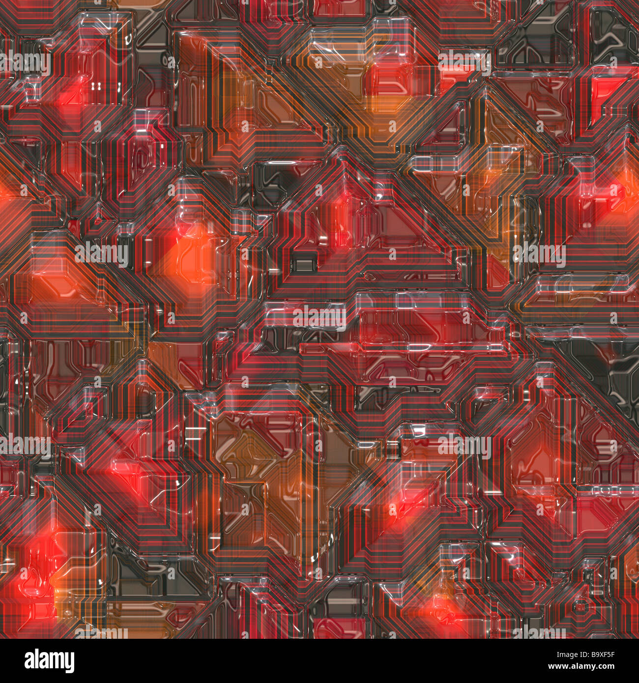 Abstract high tech circuitry background wallpaper illustration Stock ...