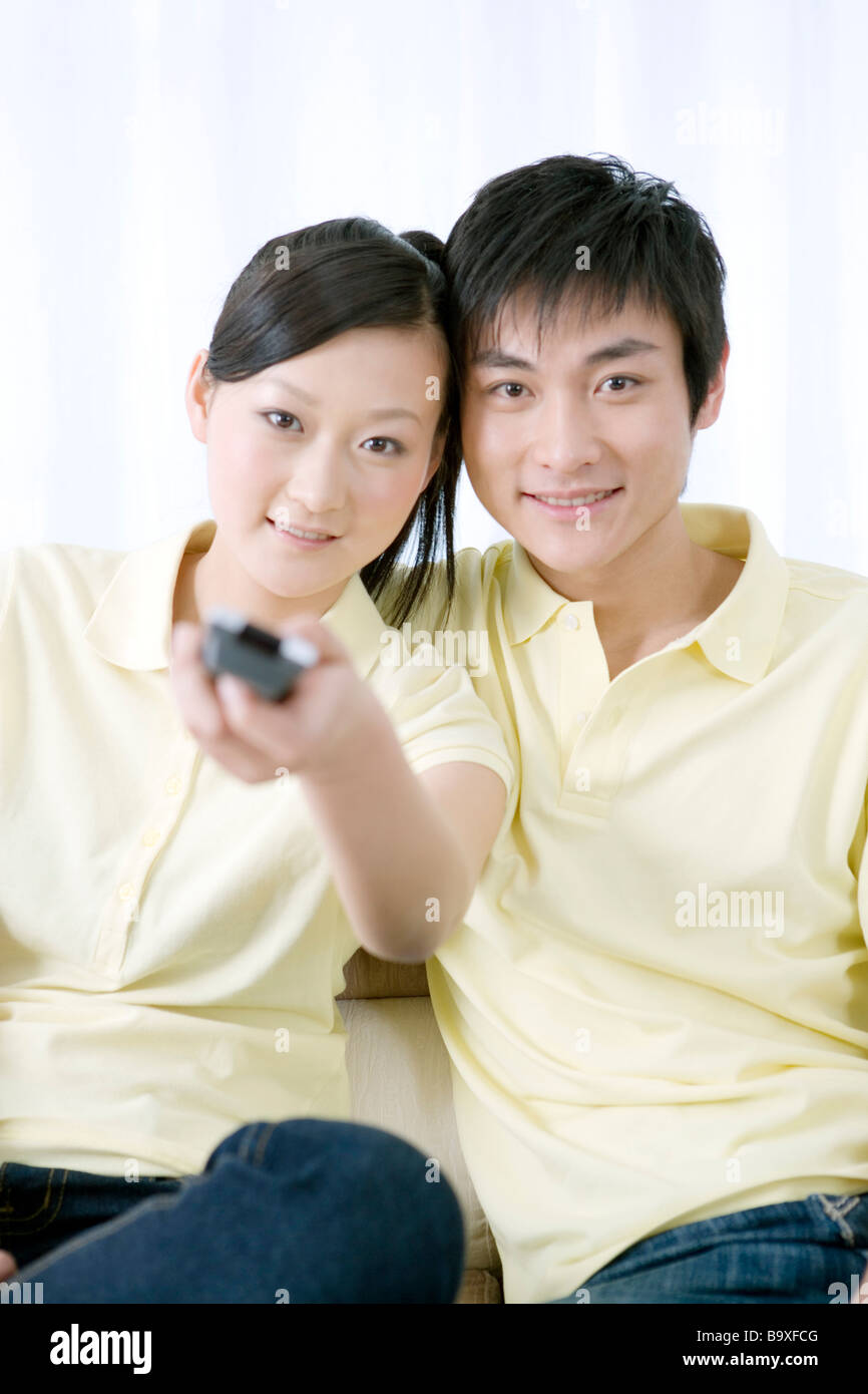 Young couple close up Stock Photo - Alamy