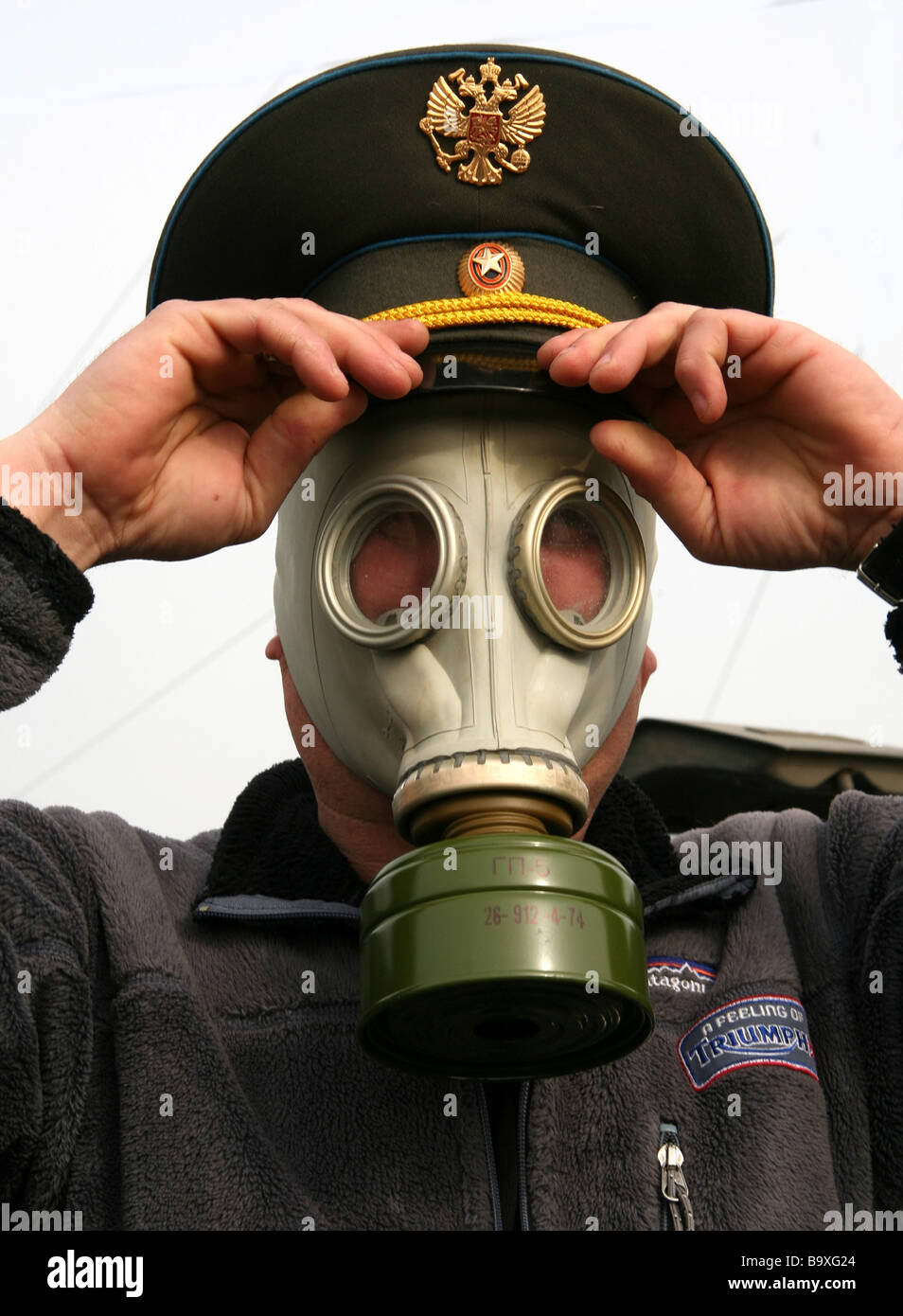 Russia military souvenir hat hi-res stock photography and images - Alamy