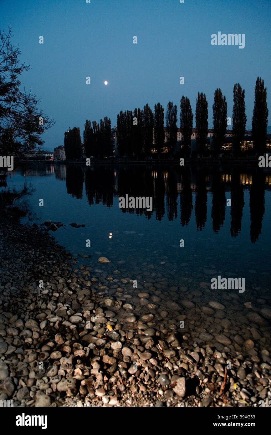 Rhone river geneva hi-res stock photography and images - Alamy