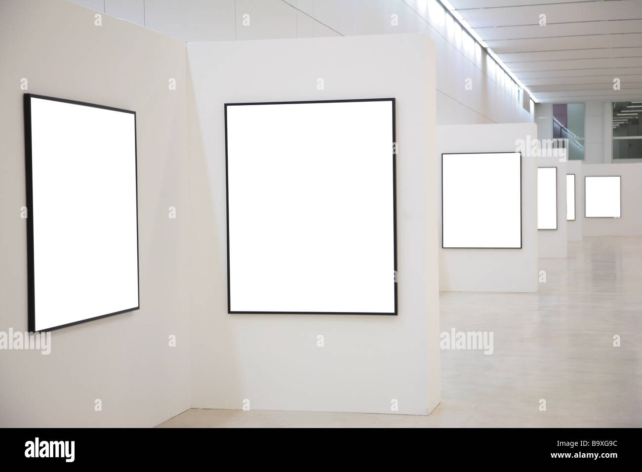 Frames on Exhibition Stock Photo - Alamy
