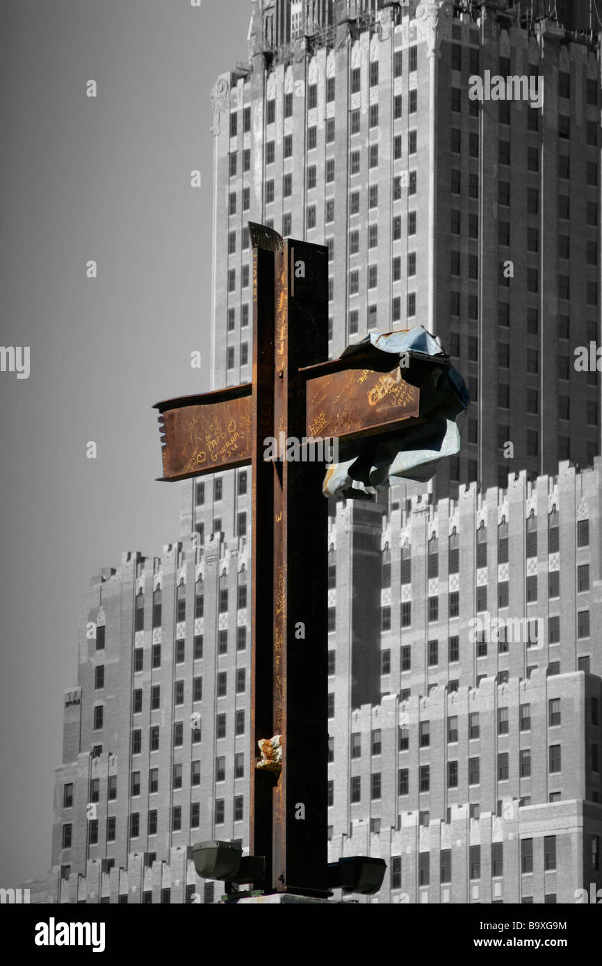 World trade center cross hi-res stock photography and images - Alamy