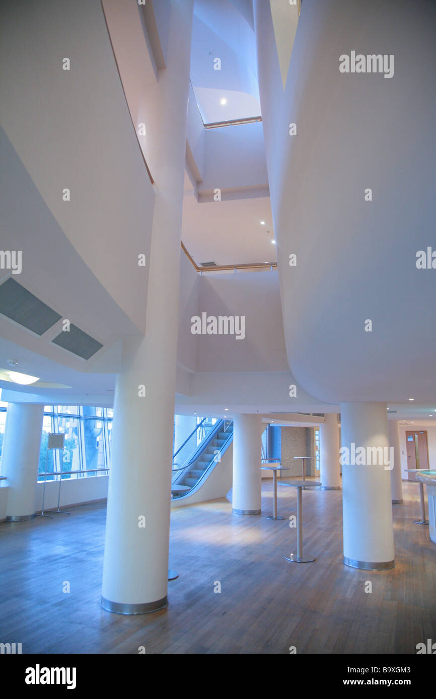 Columns in hall Stock Photo - Alamy