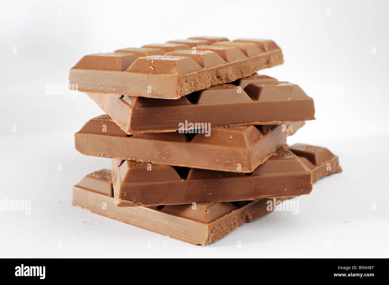 Blocks of chocolate hi-res stock photography and images - Alamy