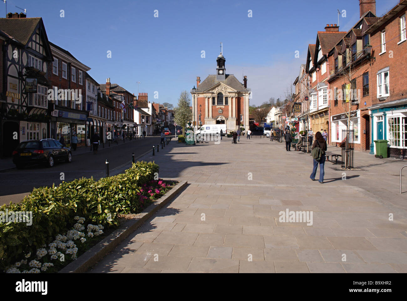 Market Place Henley Oxfordshire Stock Photo - Alamy