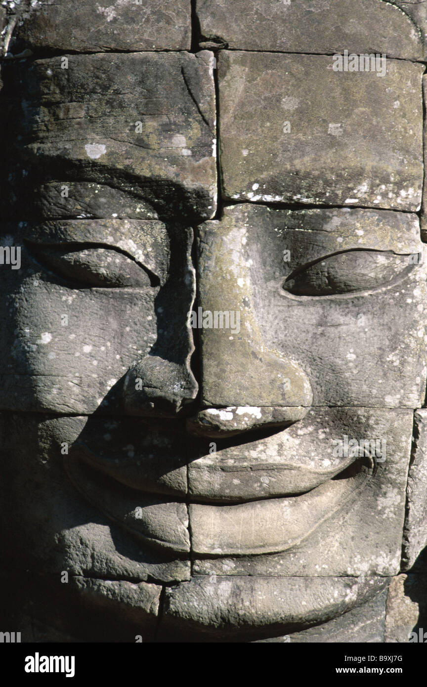 Bayon head hi-res stock photography and images - Alamy