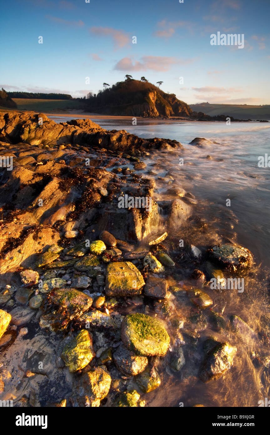 Mothecombe beach hi-res stock photography and images - Alamy