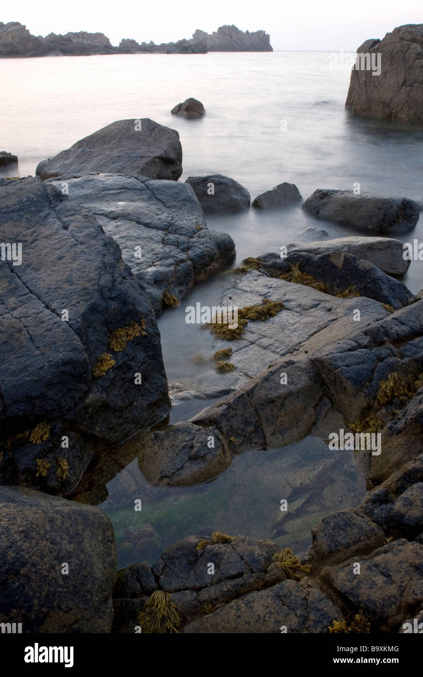 Channel islands rock pools hi-res stock photography and images - Alamy