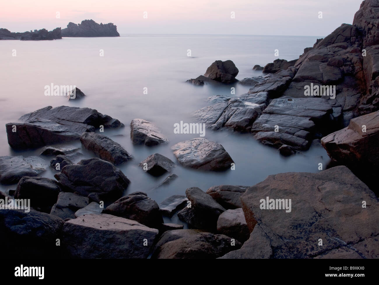 Channel islands rock pools hi-res stock photography and images - Alamy