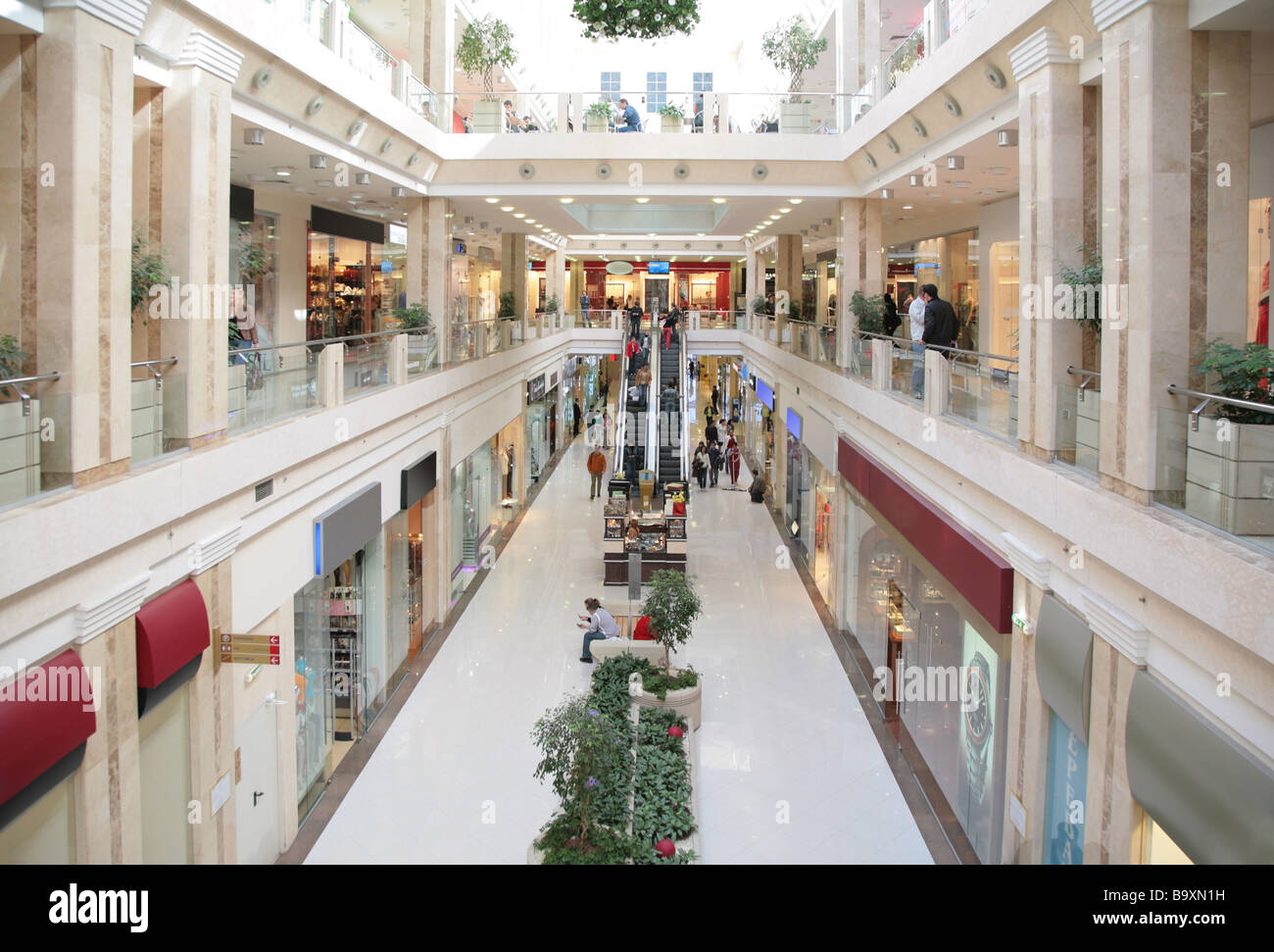 hall in trade center Stock Photo - Alamy