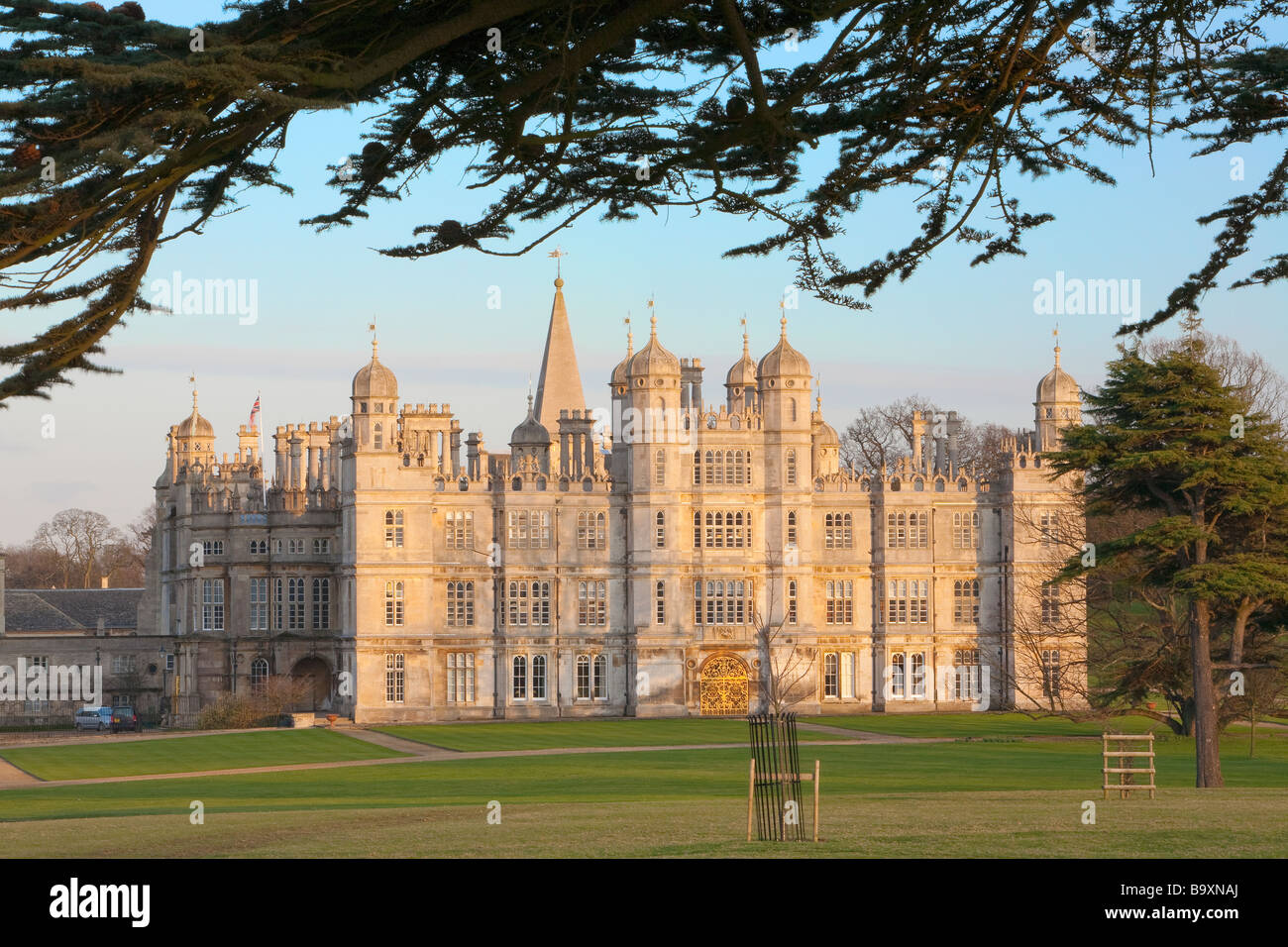 Burghley House, Stamford, Lincolnshire, England Stock Photo - Alamy