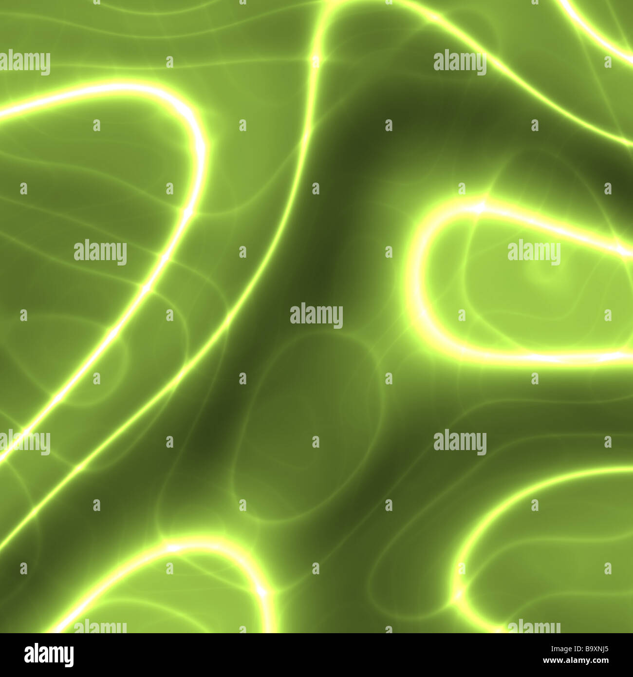 Abstract wallpaper illustration of wavy flowing energy and colors Stock ...