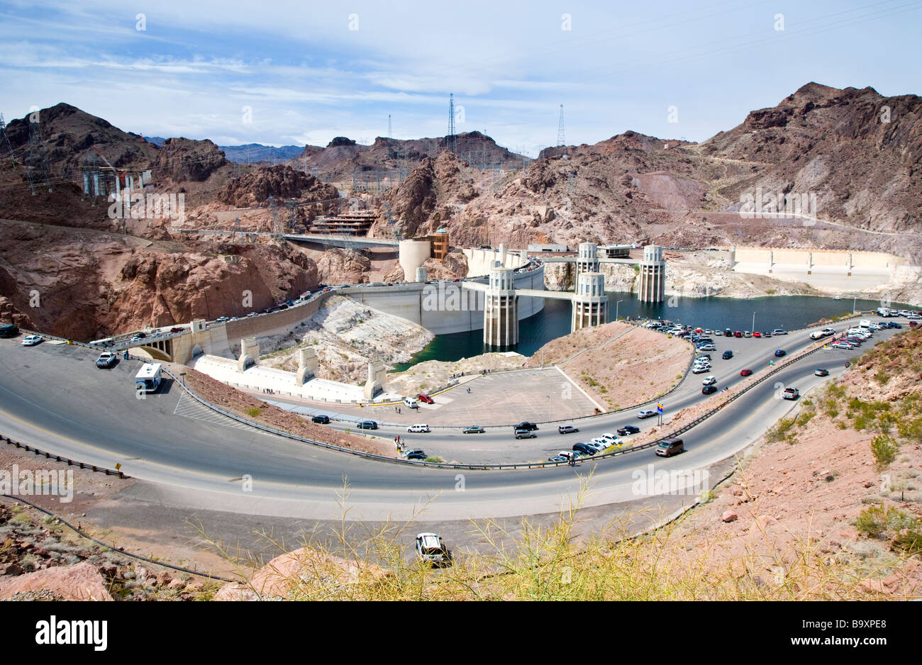 Hoover Dam Arizona Utah USA Stock Photo - Alamy