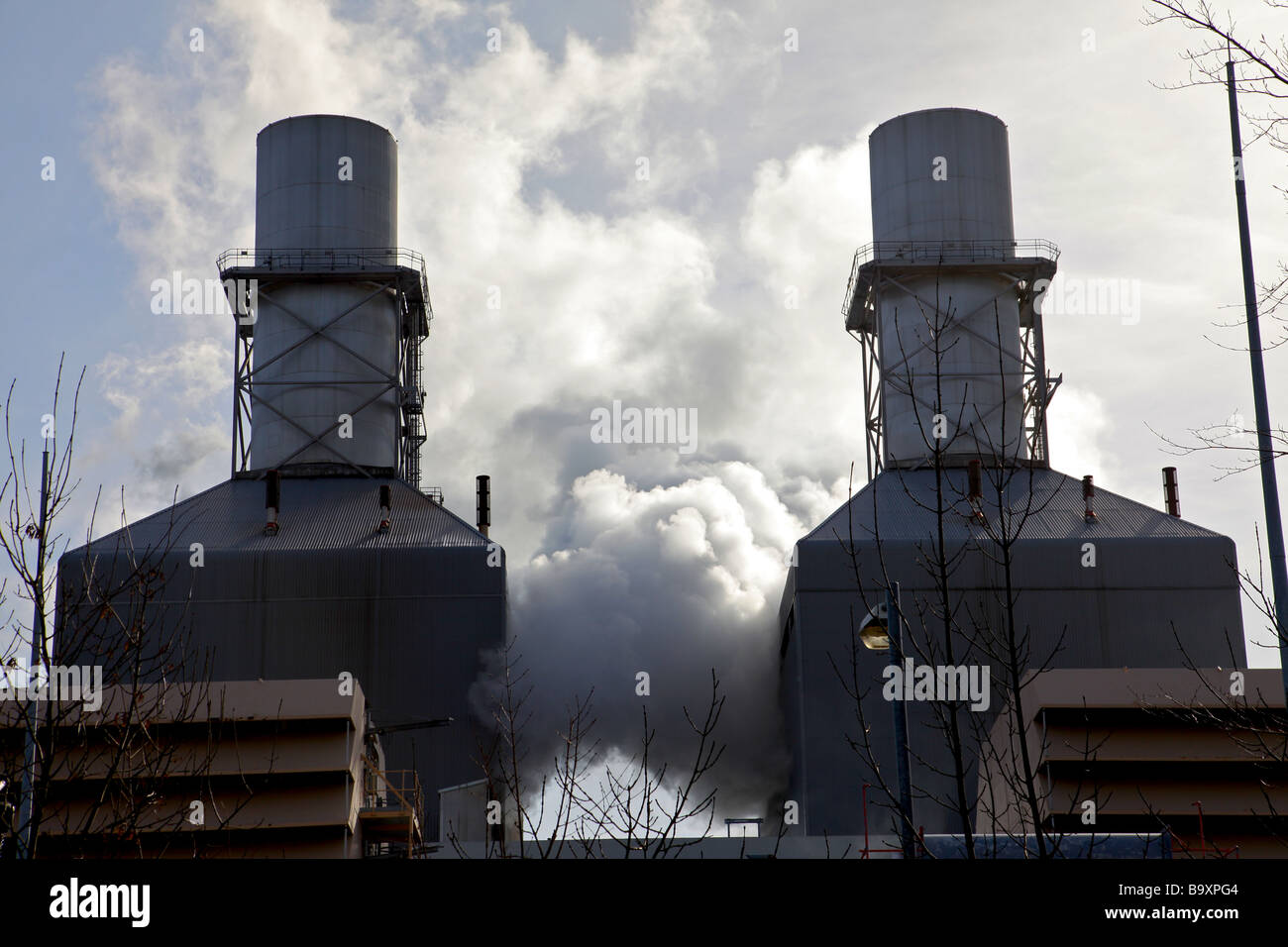Power station in England Stock Photo - Alamy