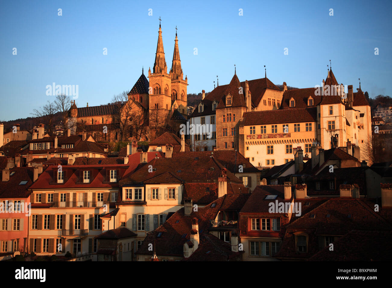 Chateau neuchatel castle hi-res stock photography and images - Alamy