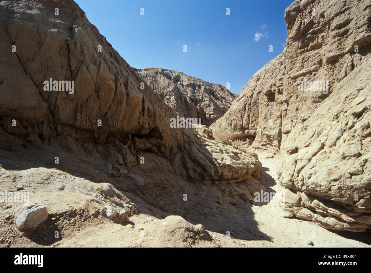 The slot canyon Anza Borrego Desert State Park CA USA Stock Photo - Alamy
