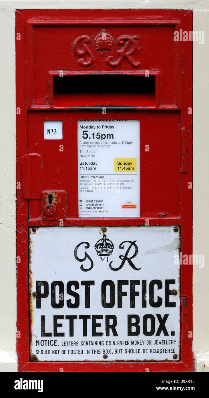 Gr Post Box Stock Photos & Gr Post Box Stock Images - Alamy