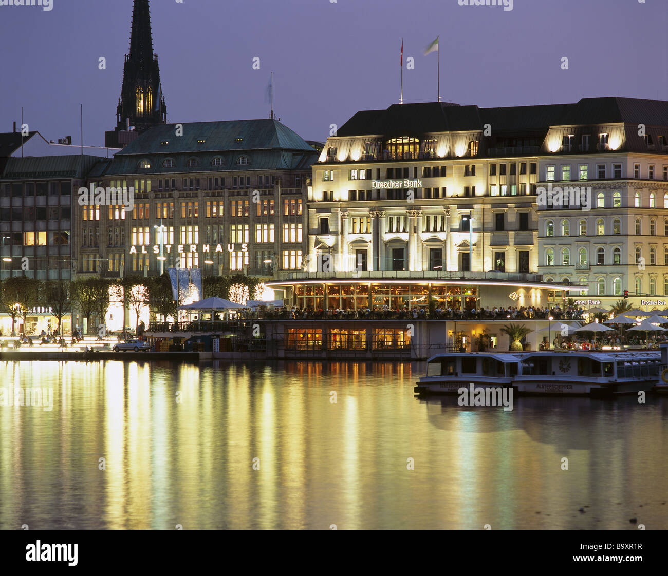 Alster pavilion hi-res stock photography and images - Alamy