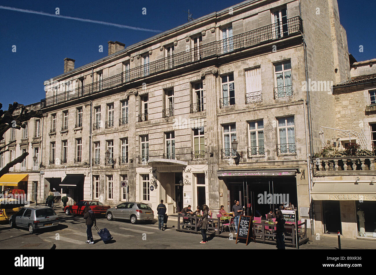Angouleme, Hotel du Palais in place Francis Louvel Stock Photo - Alamy