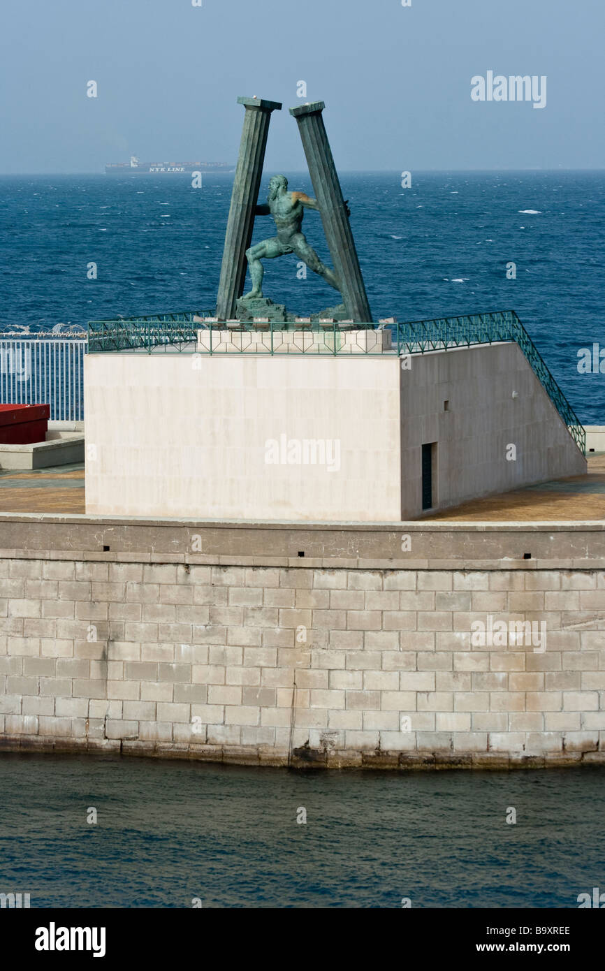 Statue hercules ceuta gibraltar hi-res stock photography and images - Alamy