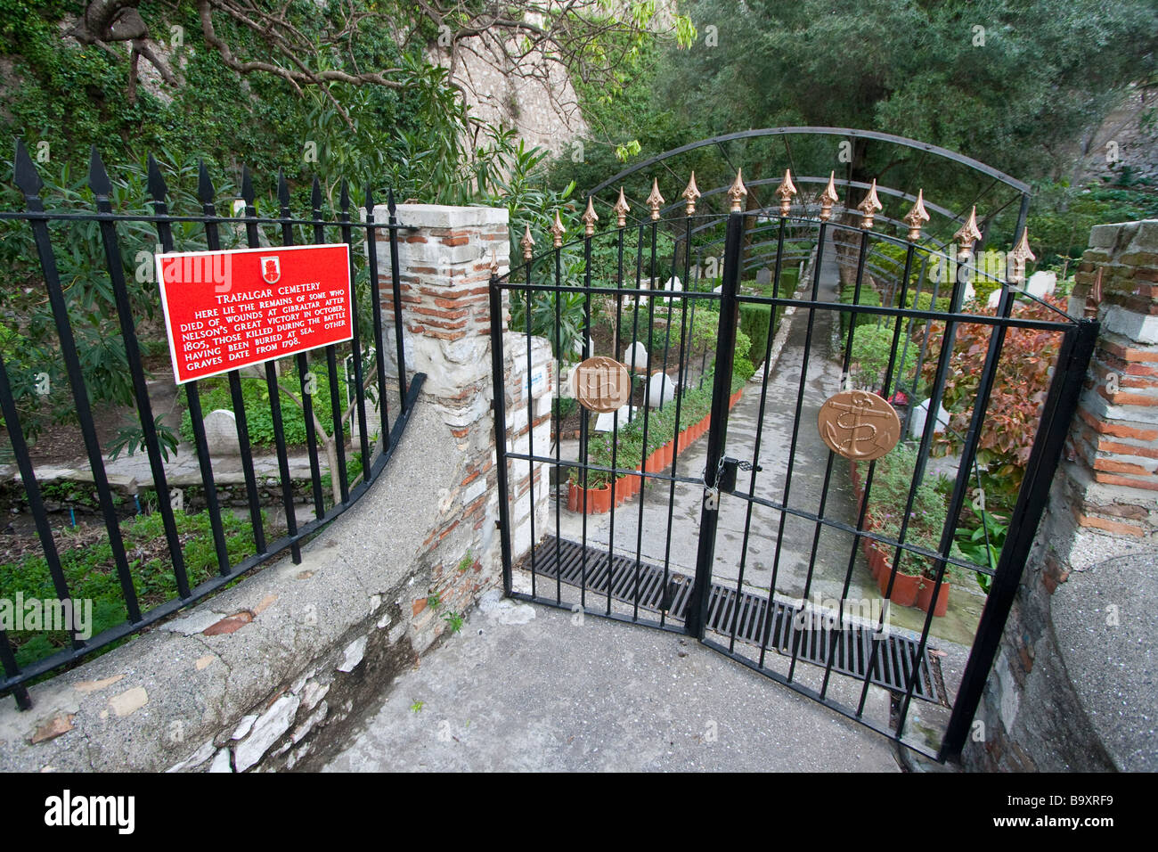 Trafalgar cemetery gibraltar hi-res stock photography and images - Alamy