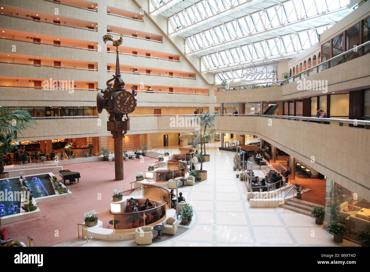 hall of trade center Stock Photo - Alamy