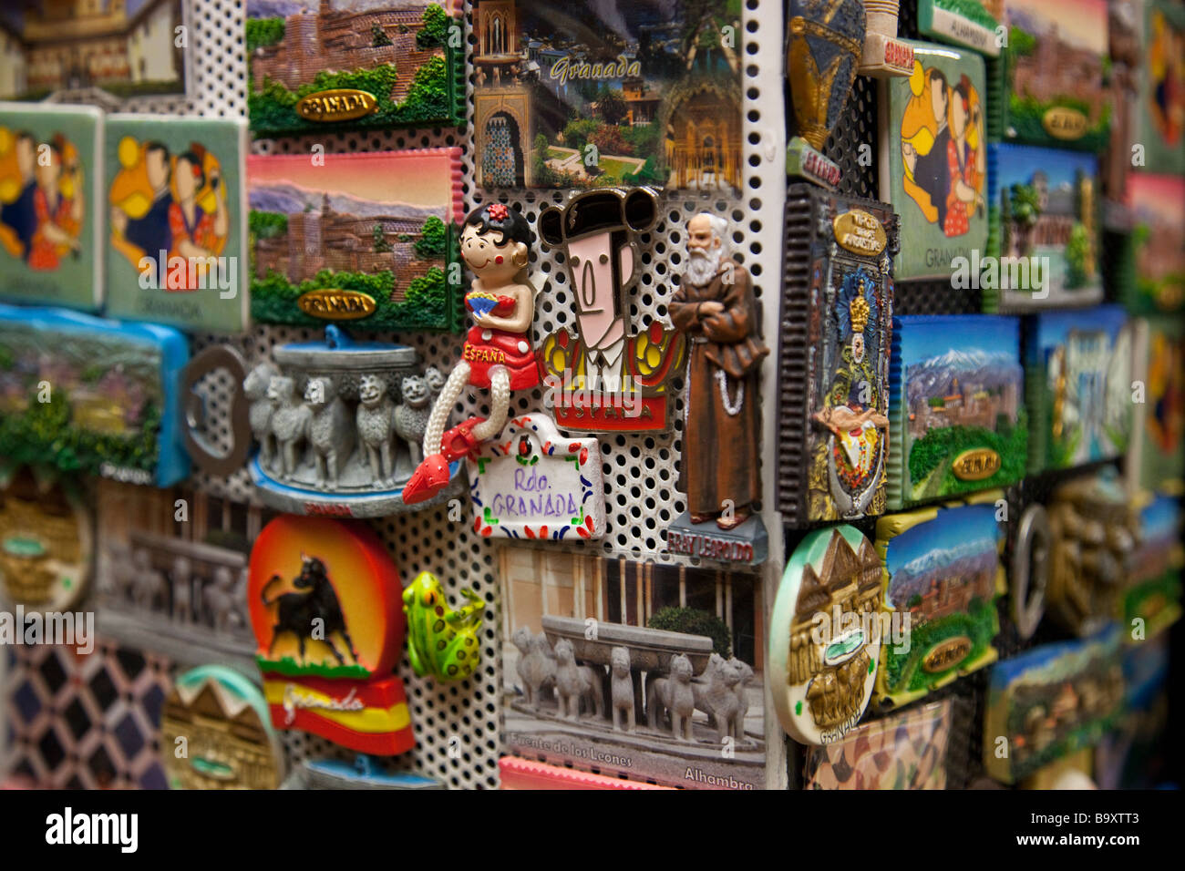 Souvenir refrigerator magnets hi-res stock photography and images - Alamy